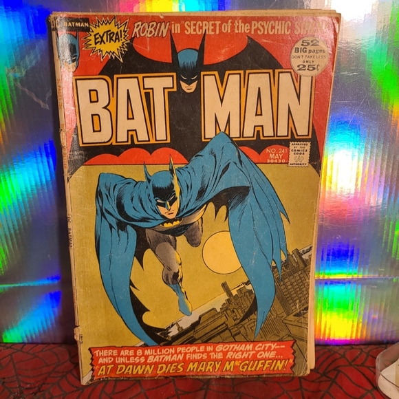 Other | Batman 241 Neal Adams Cover Art Dc 1972 Comic New Slab Comes In ...